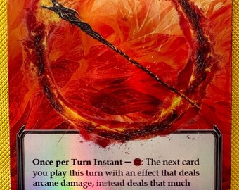 Dromai Ash Artist Alter Token Flesh and Blood TCG - Etsy
