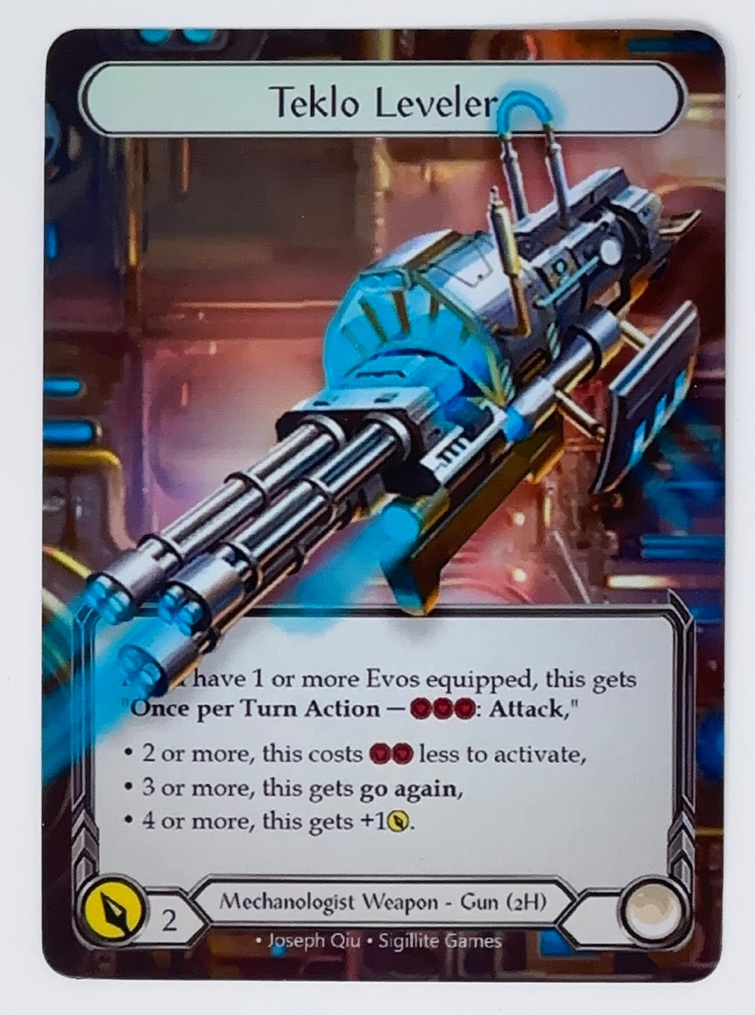 Teklo Leveler Alter Token Flesh and Blood TCG - Etsy