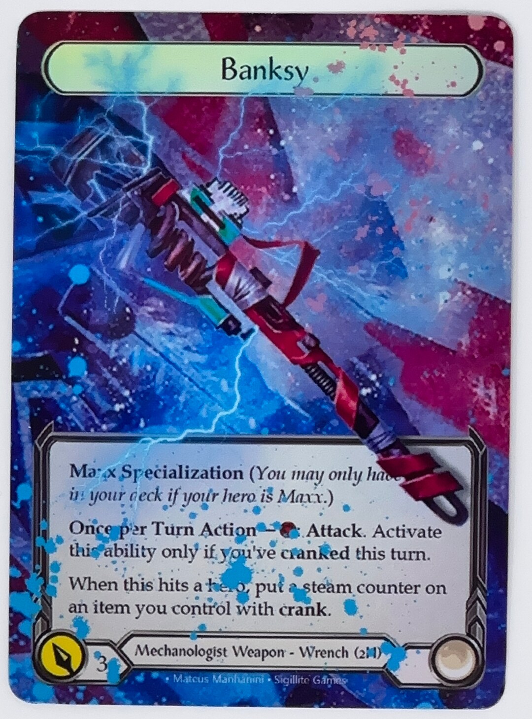 Banksy Alter Token Flesh and Blood TCG - Etsy UK