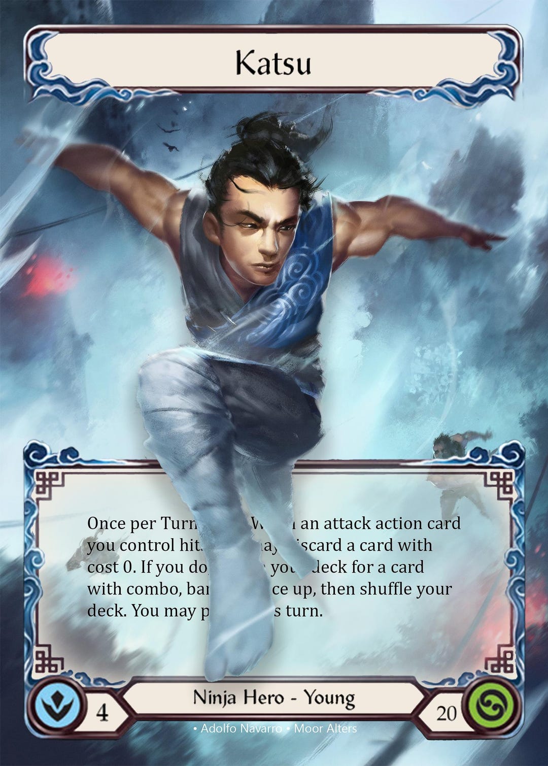 Katsu - Alter Token - Flesh and Blood TCG - Etsy