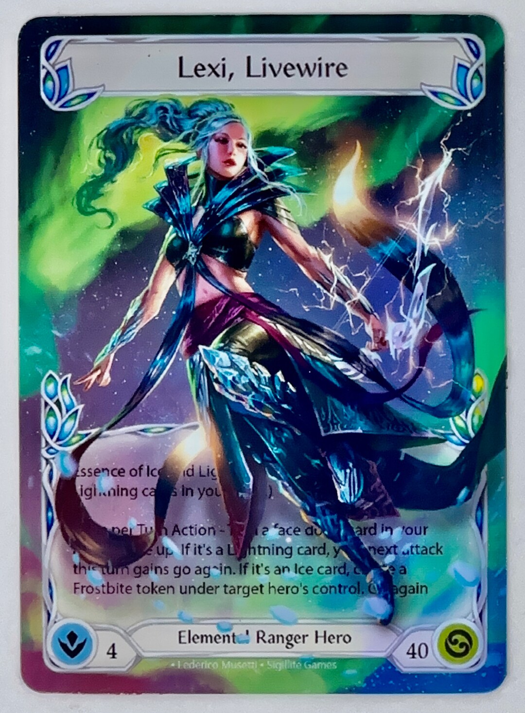 Lexi Livewire - Alter Token - Flesh and Blood TCG - Etsy
