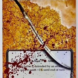 Cintari Saber Reverse Alter Token Flesh and Blood TCG - Etsy