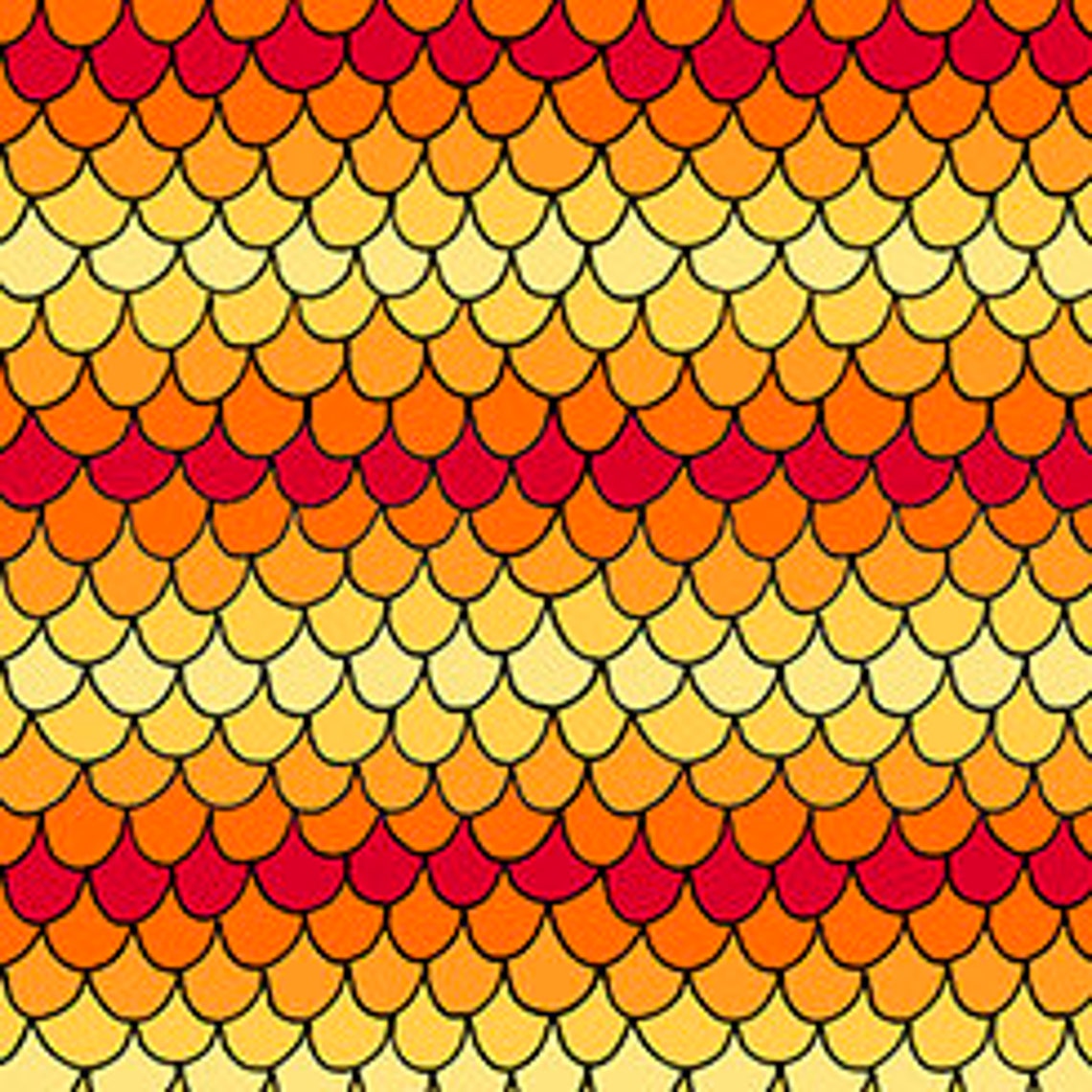 QT 26267-SO Orange Yellow Shingles - Etsy