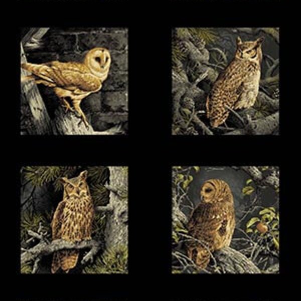 Owl Quilt Panels - Etsy