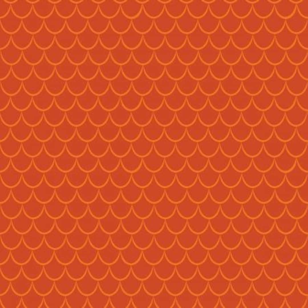 RB C7666R Orange Dragon Scales - Etsy
