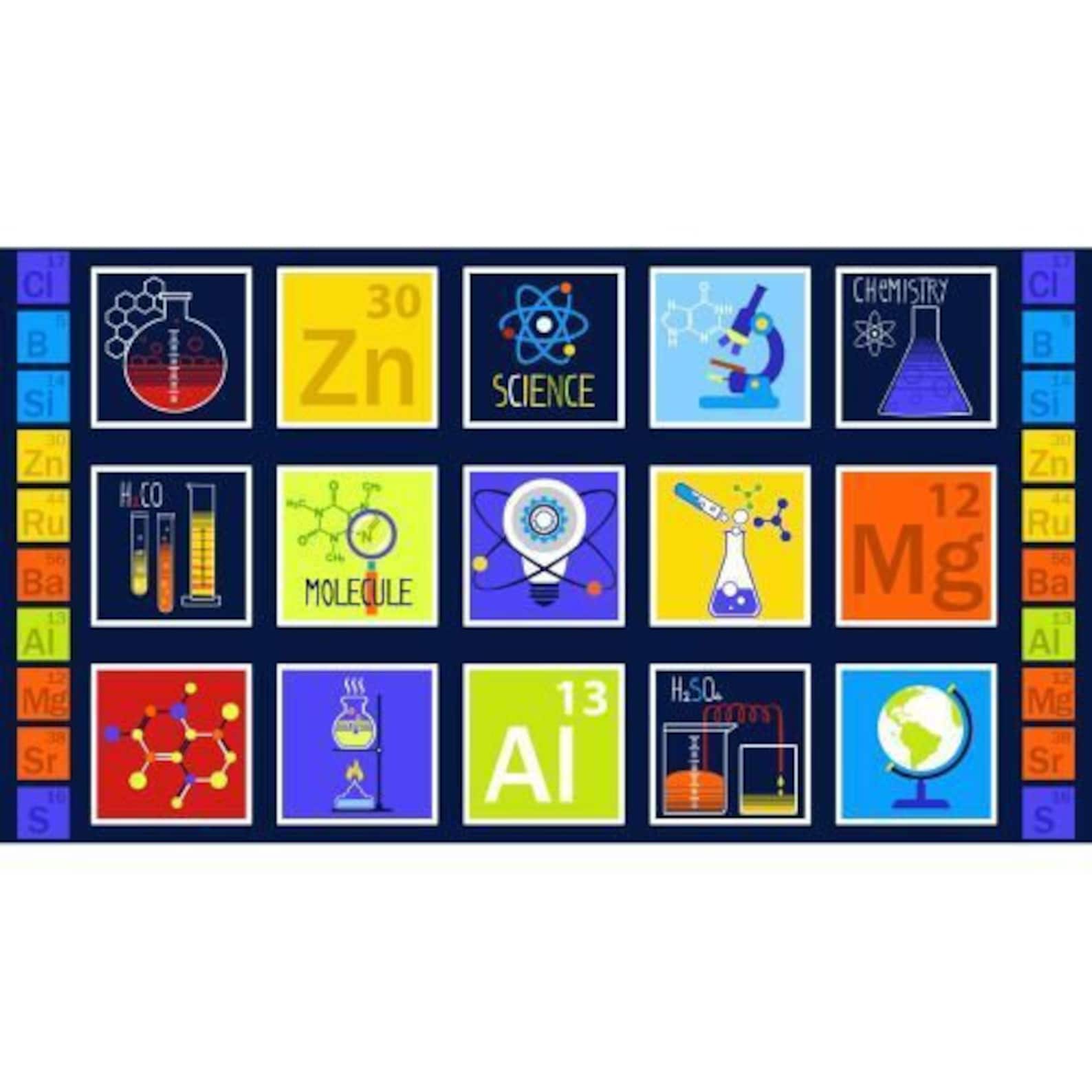 Studio E Chemistry 3730-77 Chem Panel by Geek Chic - Etsy