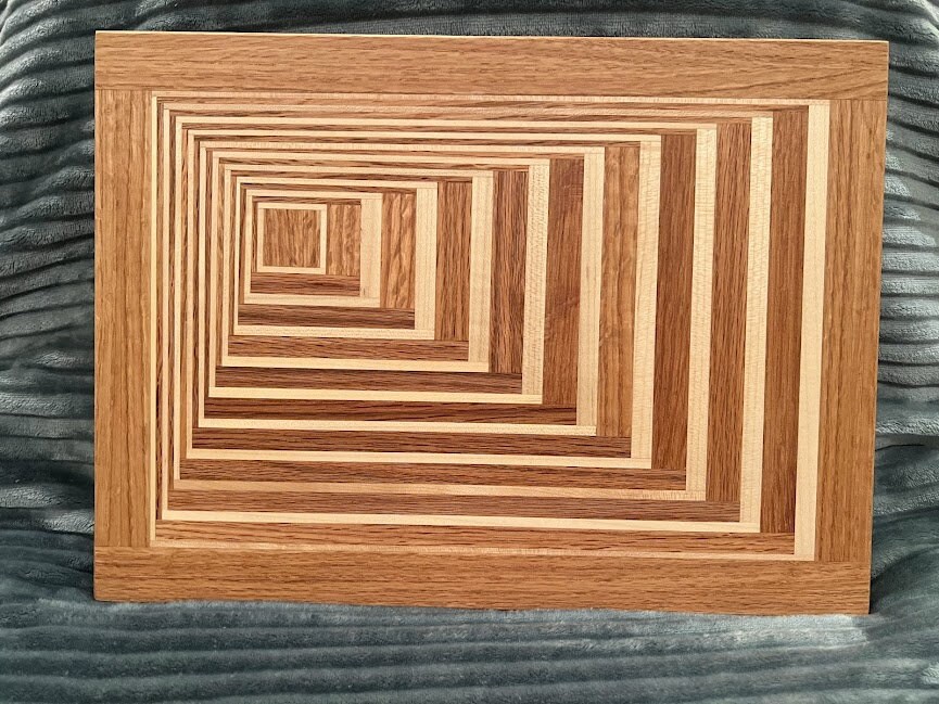 Optical Illusion Cutting Board - Etsy