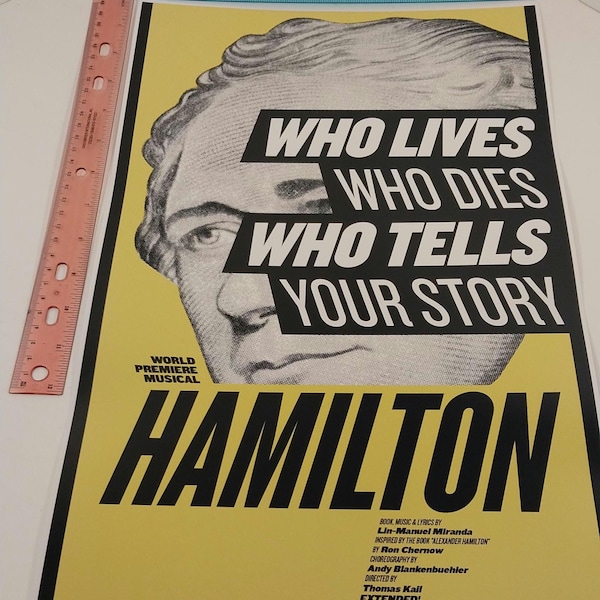Hamilton Posters - Etsy