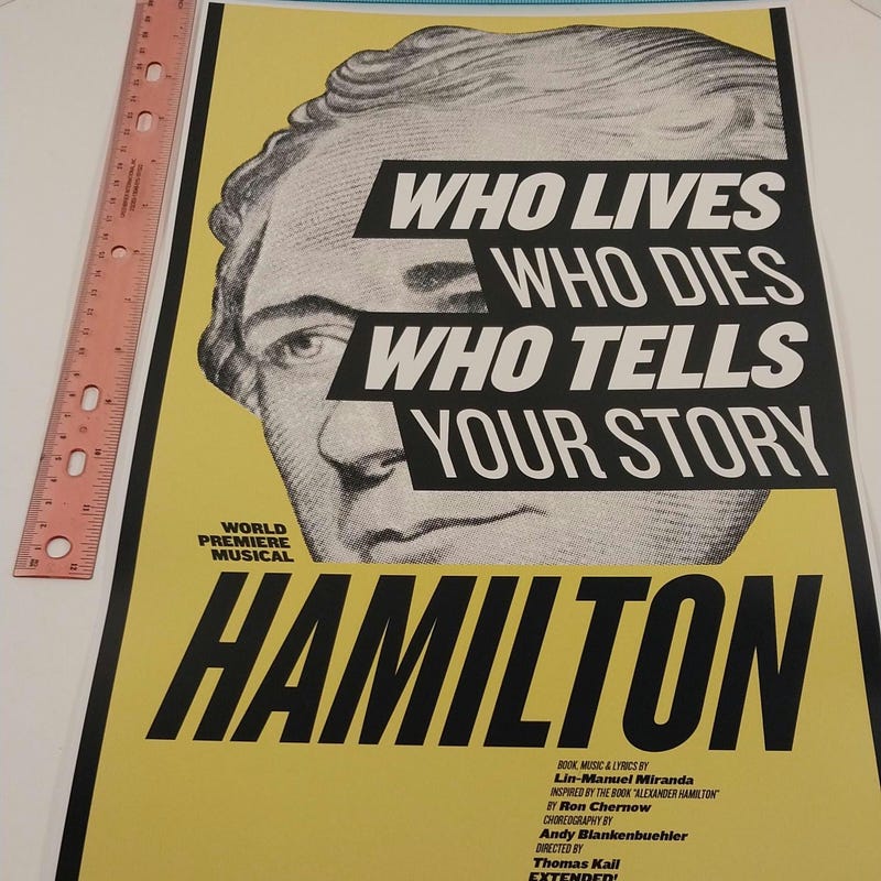 Hamilton Posters - Etsy