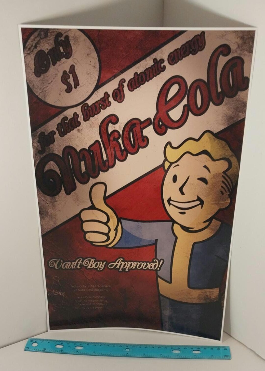Vault Boy Nuka Cola Poster: Video Game Art (11x17 Inch) - Etsy