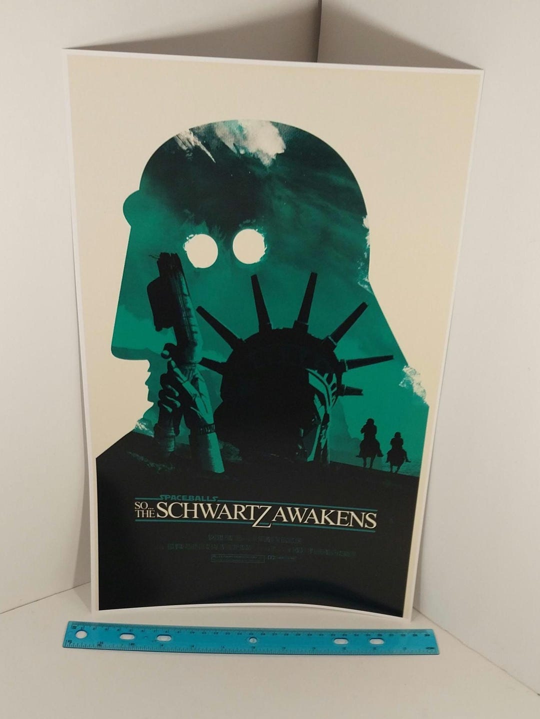 Spaceballs Movie Poster: 'the Schwartz Awakens' - 11x17 Art Print - Etsy