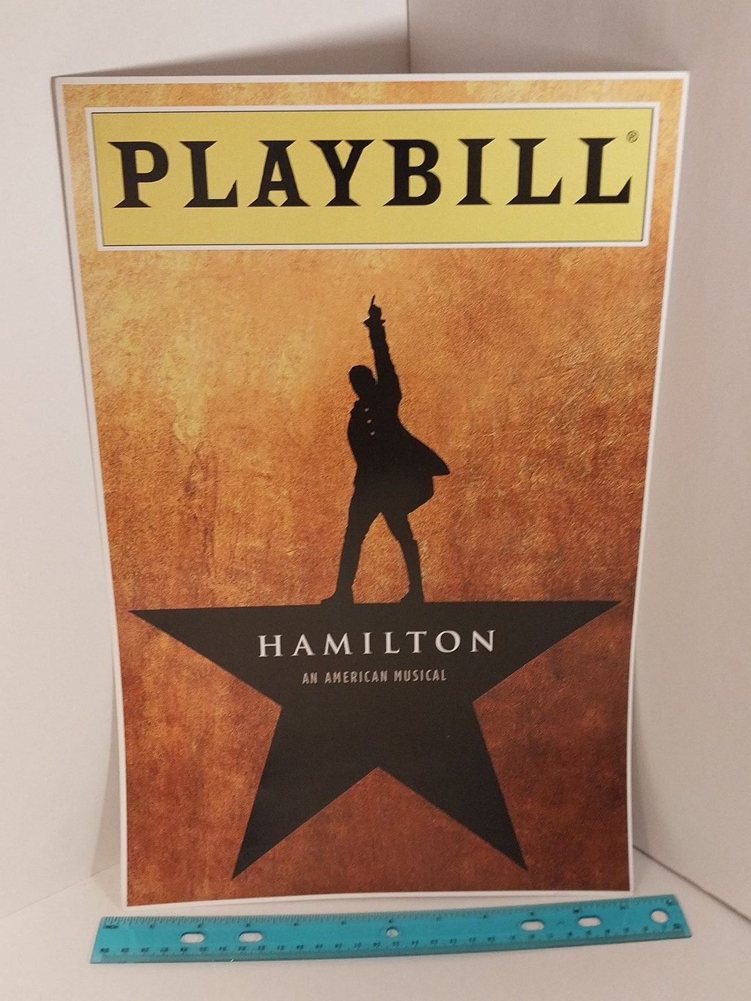 Hamilton Playbill Cover Poster: 2015 Broadway Musical Print (11x17) - Etsy