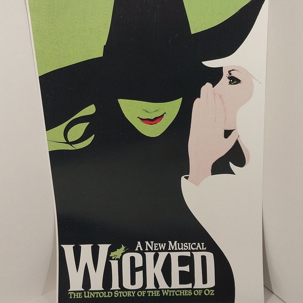 Wicked Poster - Etsy