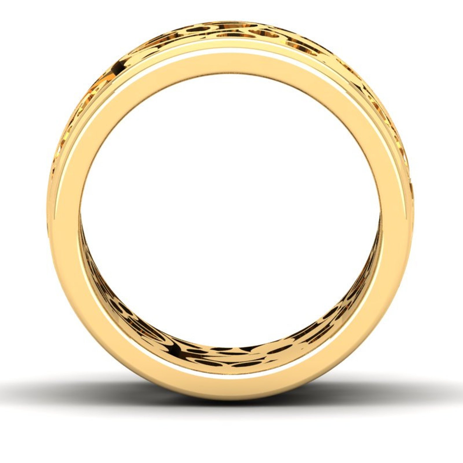 Floral Cutout Ring CAD Model: Jewelry Design (STL File) - Etsy