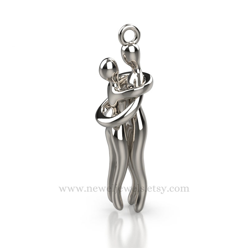 Hug Pendant (the Symbol of Love) - Etsy