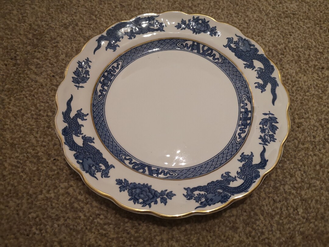 Antique Booths A8029 Dragon Side Plate - Etsy