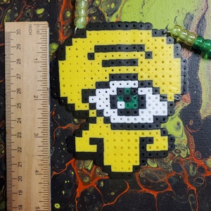 Subtronics Perler Bead Kandi Necklace Squidward squidtronics Rave EDM ...