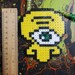 Subtronics Perler Bead Kandi Necklace Squidward squidtronics Rave EDM ...