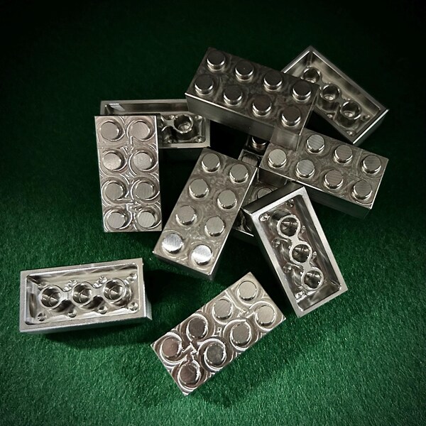 Metal Legos - Etsy