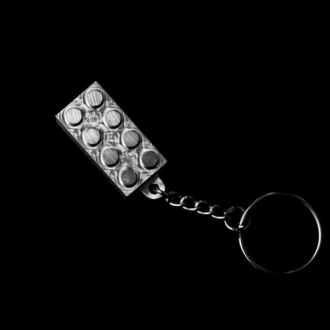 Metal Brick - Keychain - Etsy