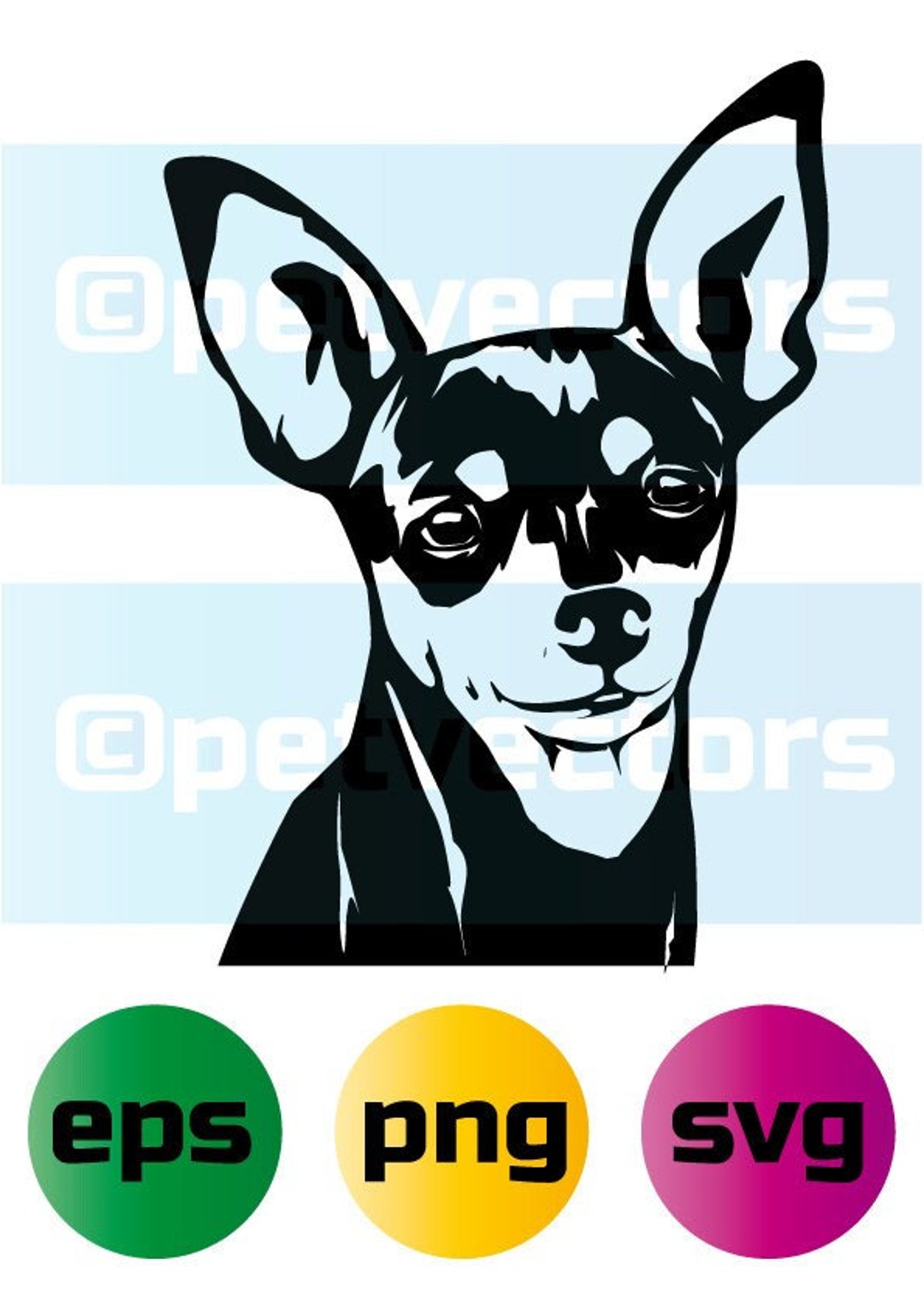 Prague Ratter Eps Svg Png Vector Cutting File - Etsy