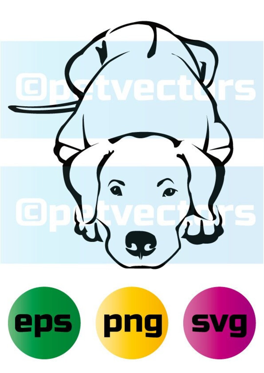 Rhodesian Ridgeback Dog Eps Svg Png Vector Cutting File - Etsy