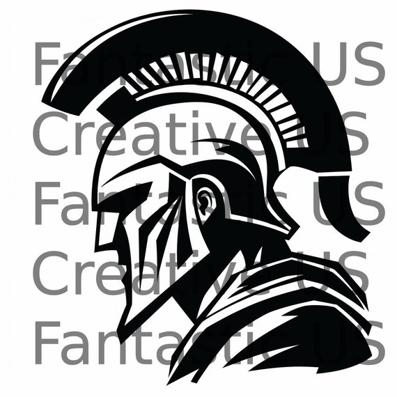 Warrior Head Mascot