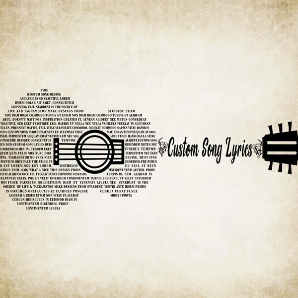 First Dance Lyrics - Etsy