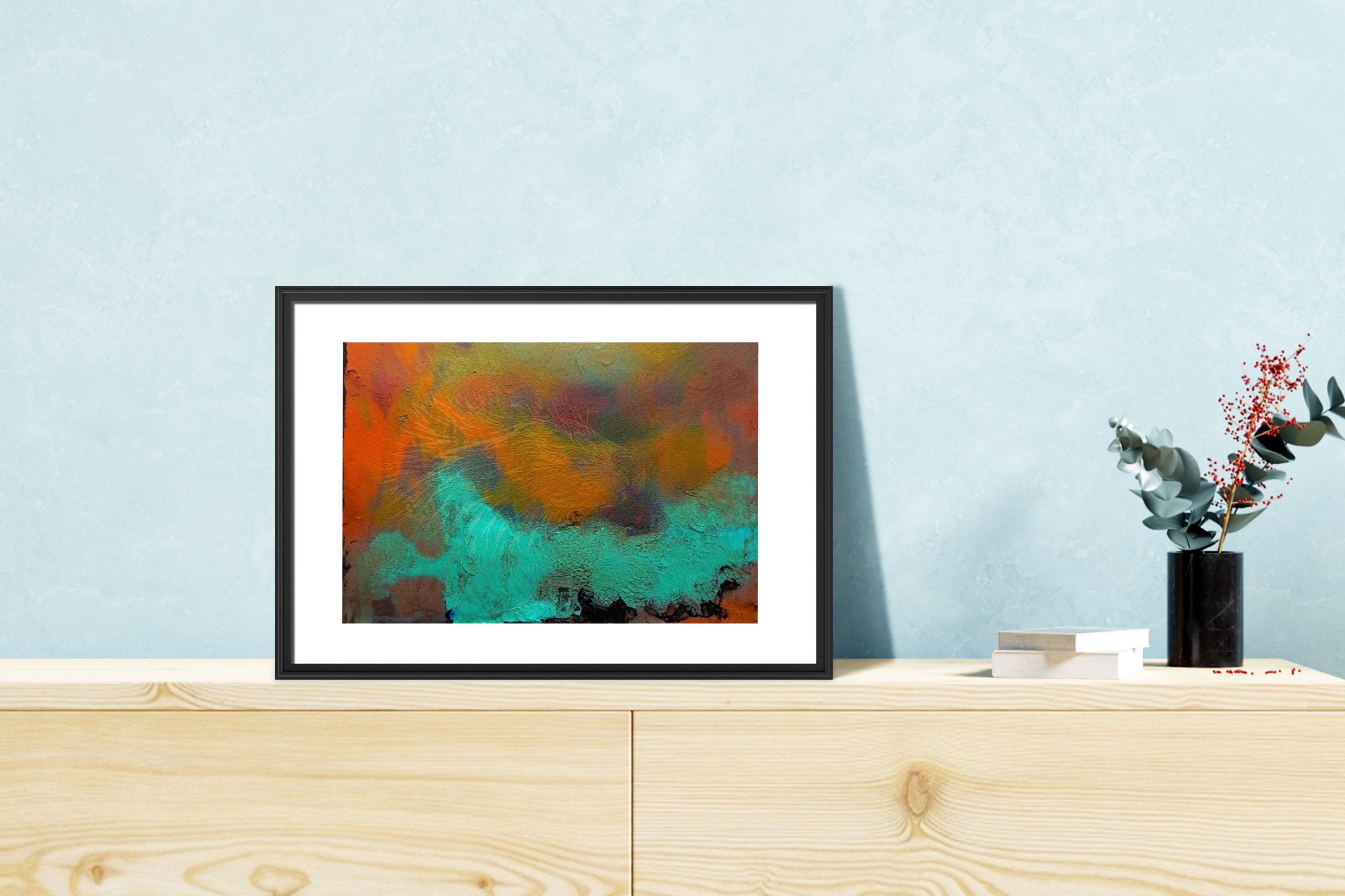 Personalized Digital Abstract Art Custom Art Print Inspirational ...