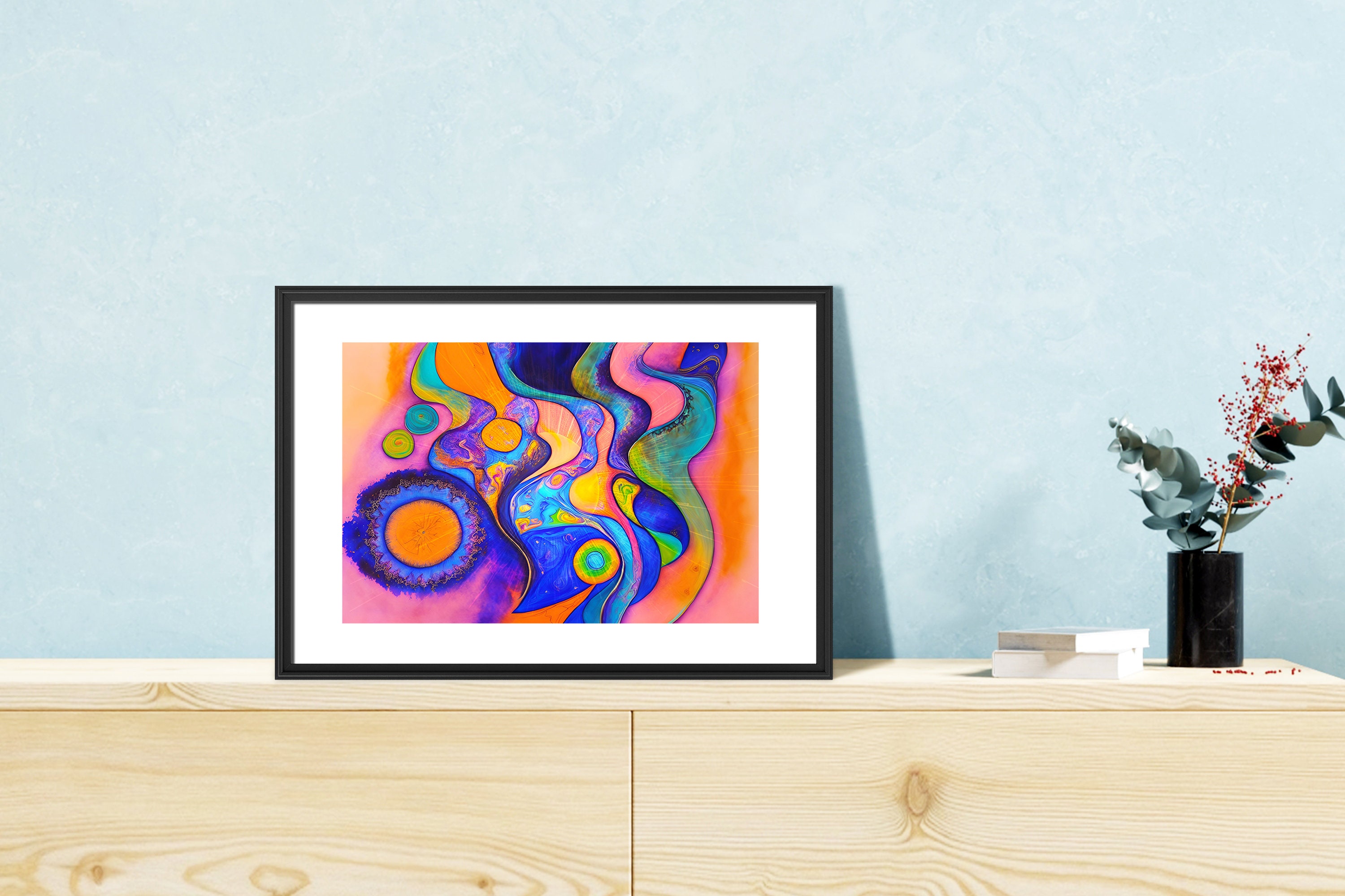 Personalized Digital Abstract Art Custom Art Print Inspirational ...