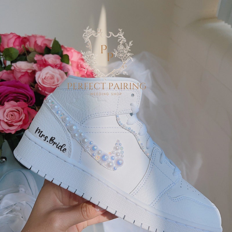 Wedding Jordans Women - Etsy
