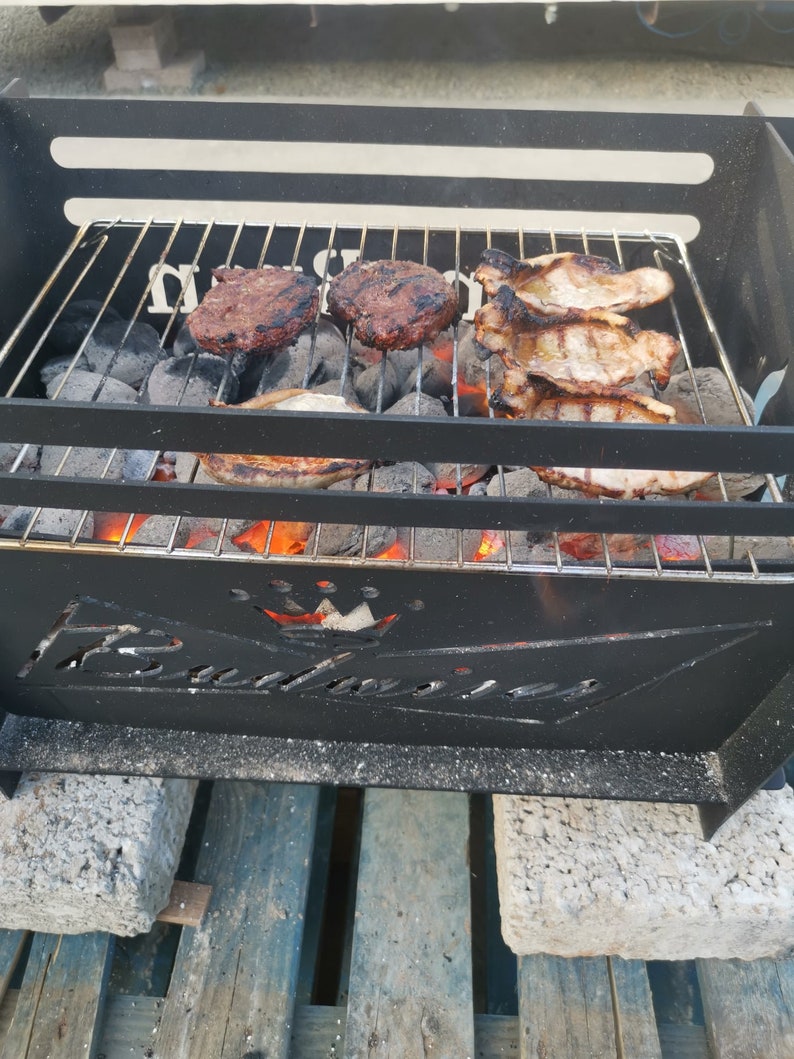BBQ FIRE PIT Dxf File - Etsy