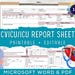 ICU Nurse Report Sheet for CVICU, Critical Care Cticu Handoff Report ...