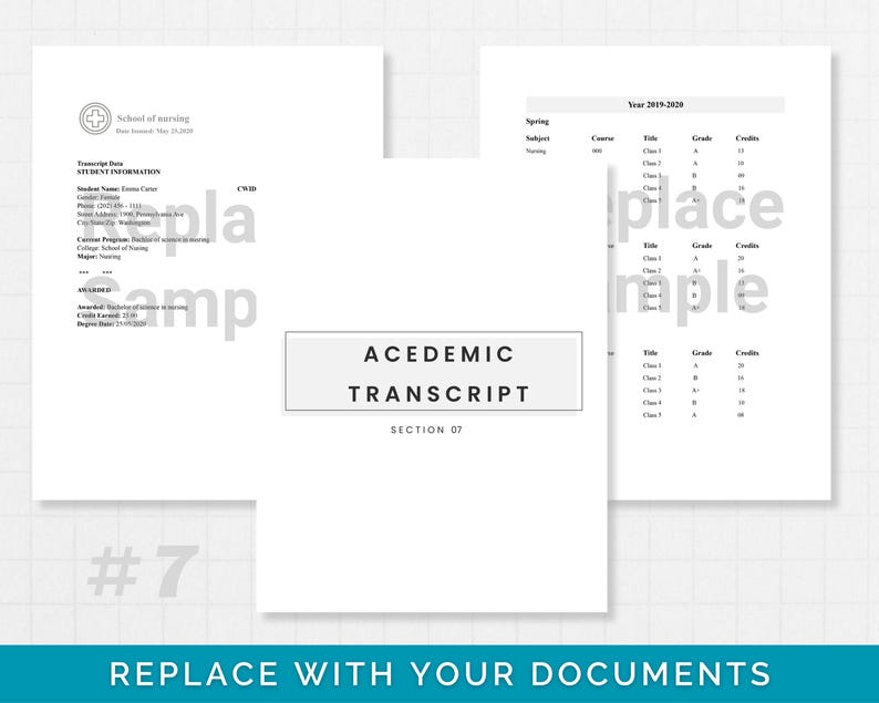 Nurse Portfolio Template, Resume CV Template, Registered Nurse, Nursing ...