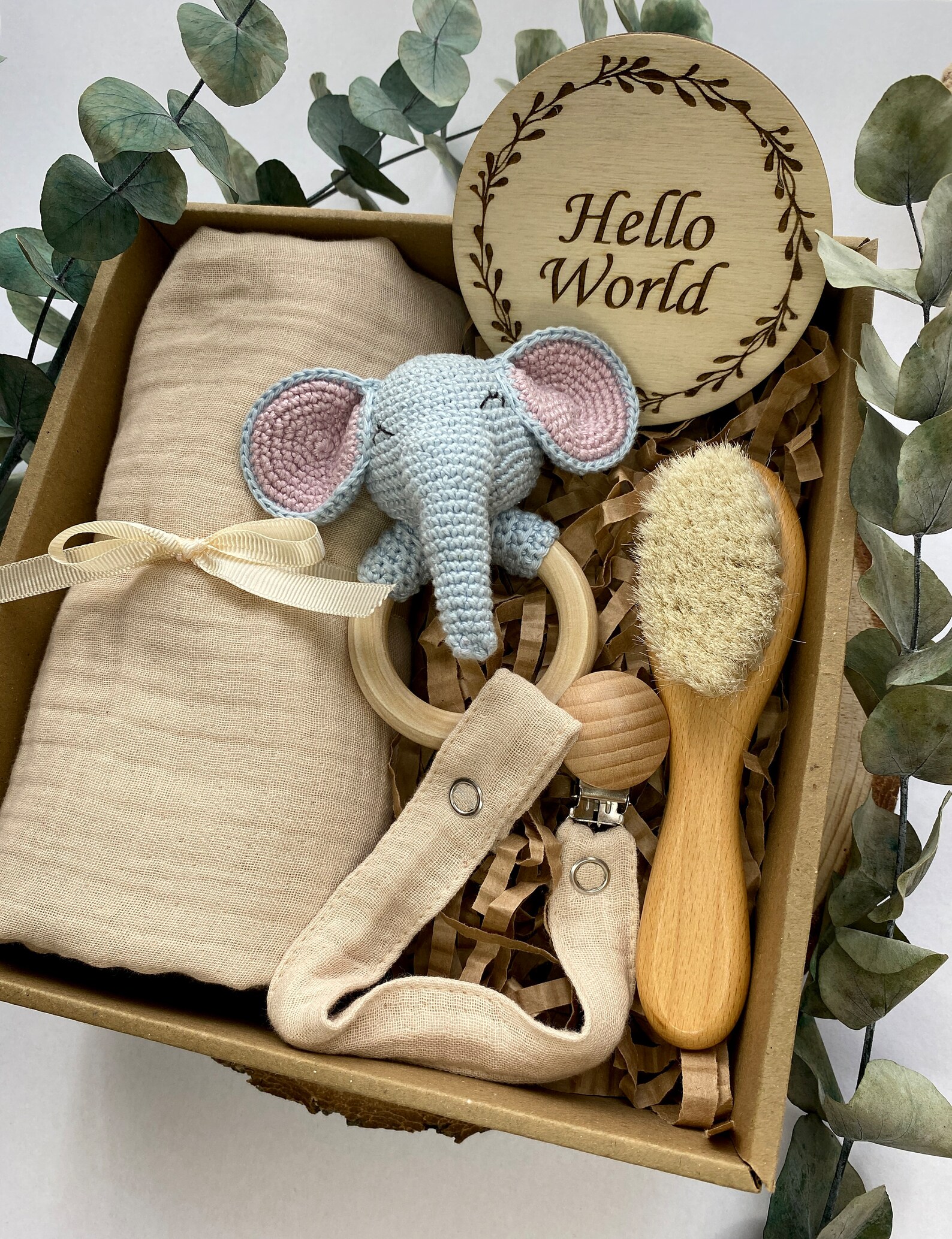New Baby Gift Box, Baby Shower Gift Box, Gender Natural Baby, Pregnancy ...