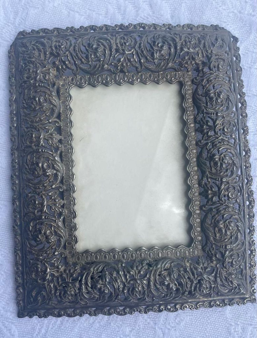 Antique Silverplate Picture Frame: Wilcox 4x6 Photo Display - Etsy