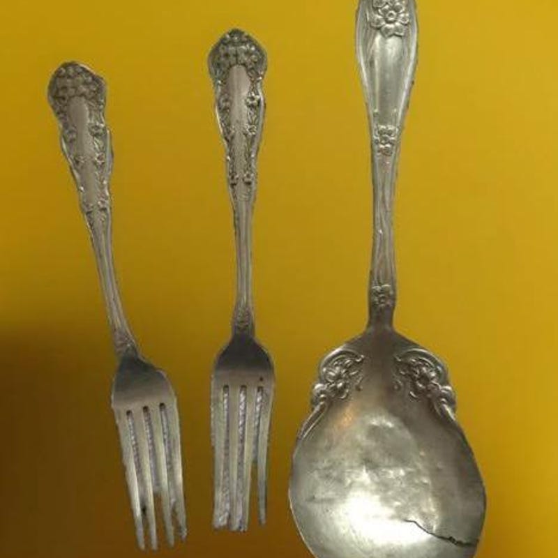 Nickel Flatware - Etsy