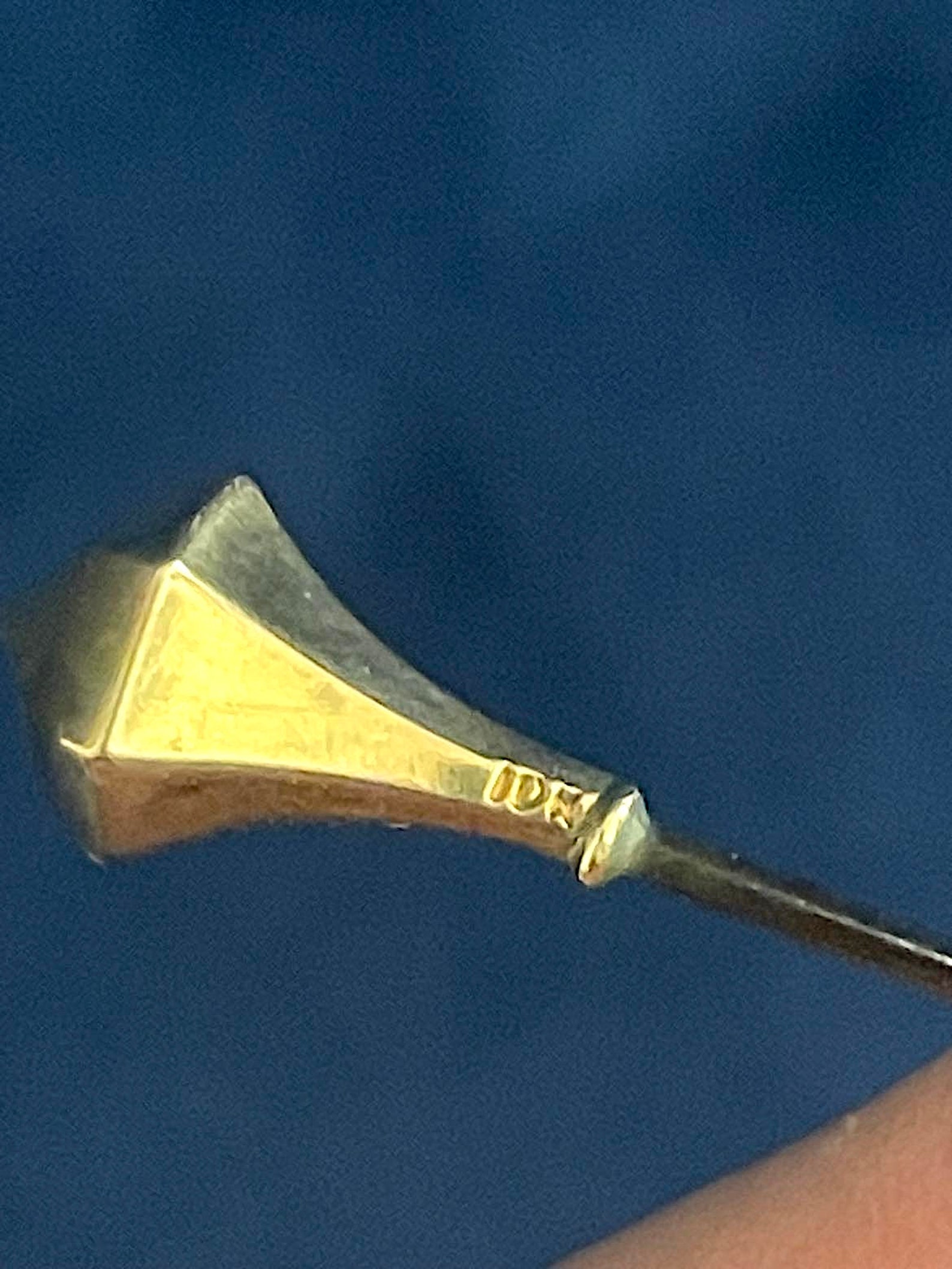 Antique Victorian 10ct Hat Pin - Etsy