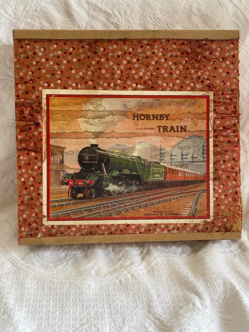 Antique Hornby Clockwork Train in Original Box - Etsy
