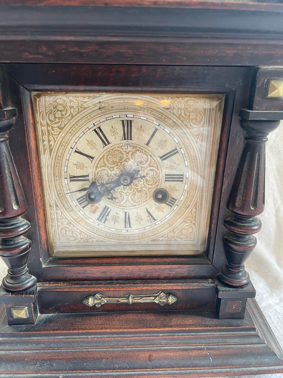 Antique Gothic Style Mantle Clock - Etsy