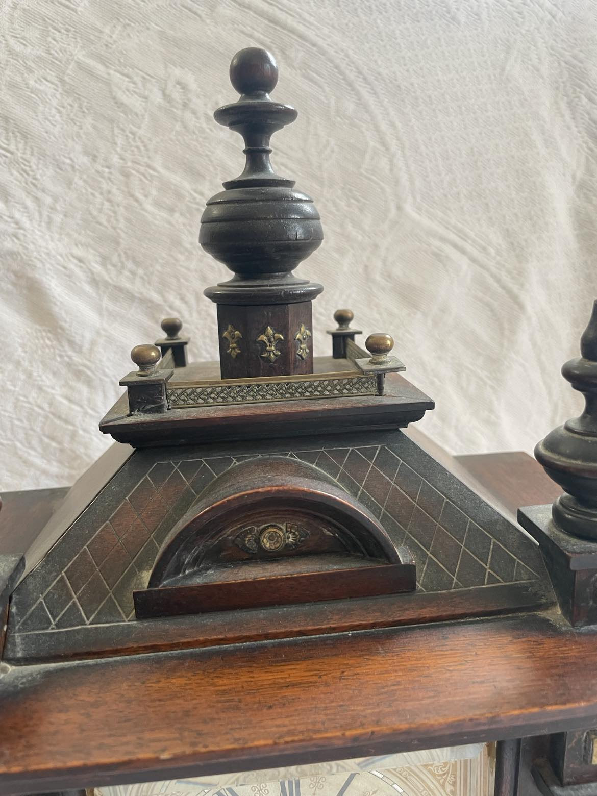 Antique Gothic Style Mantle Clock - Etsy