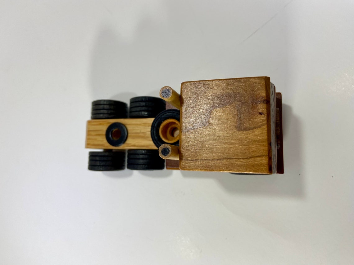 Australian COE Truck With “b-double” Flatbed Trailers - Custom Wooden ...