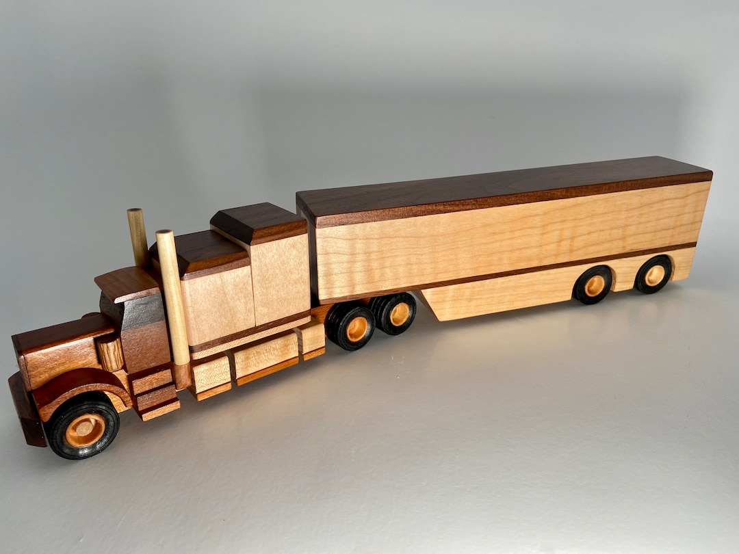 SPECIAL ORDER: 3 Custom Tractor Trailers Personalized - Etsy