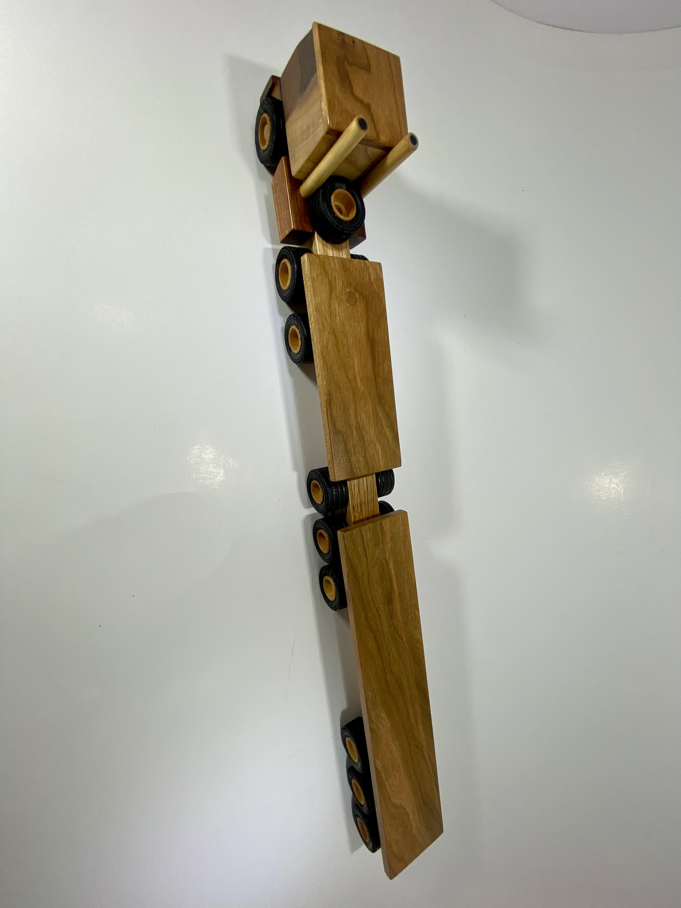 Australian COE Truck With “b-double” Flatbed Trailers - Custom Wooden ...