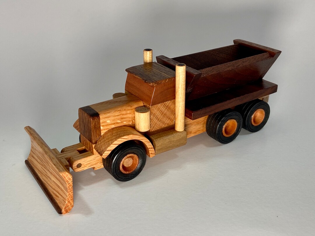 Snow Plow Custom Wooden Model - Etsy