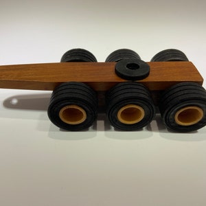 Australian Road Train Ore Tipper Truck and 3 Trailers - Custom Wooden ...
