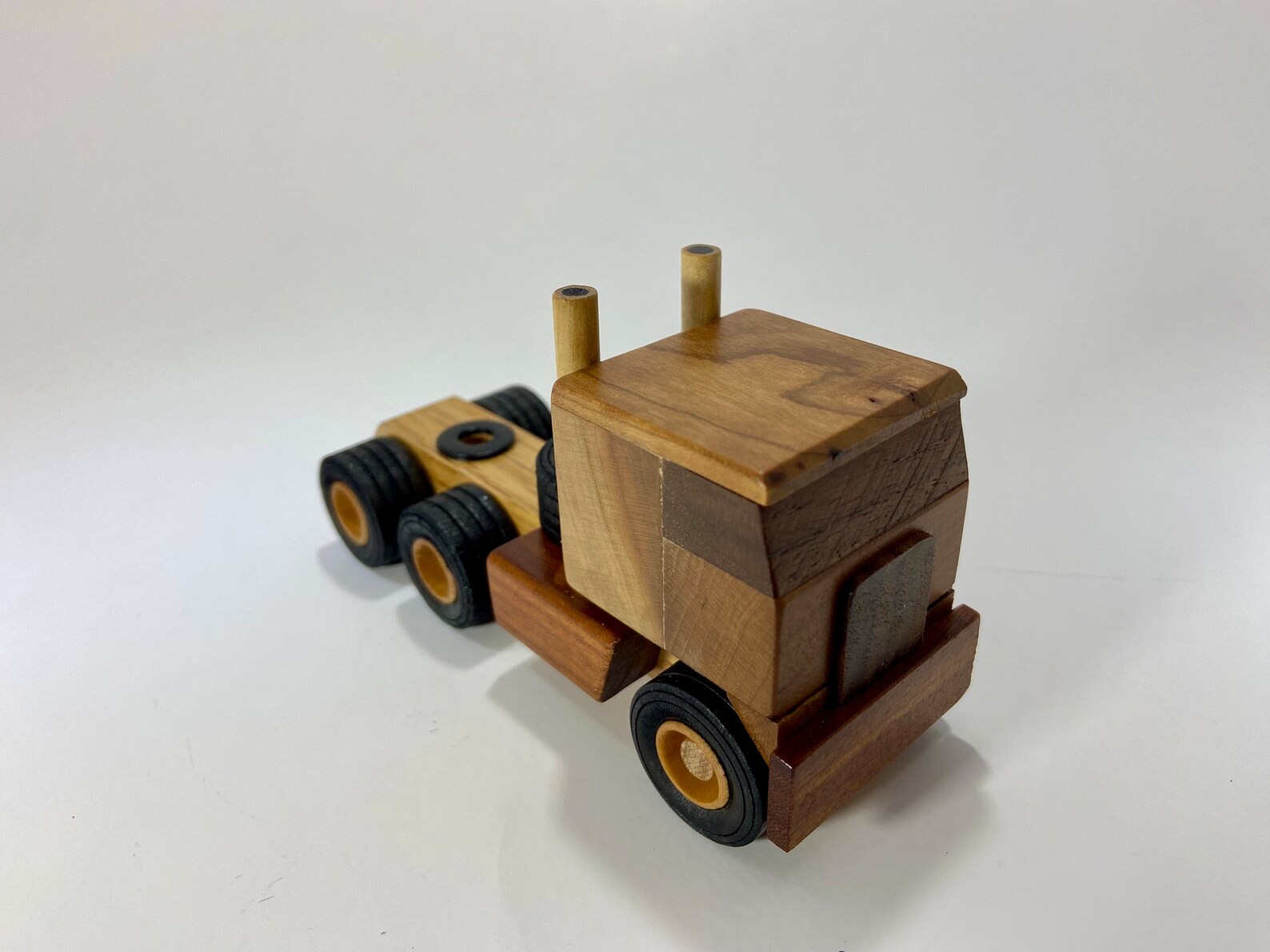Australian COE Truck With “b-double” Flatbed Trailers - Custom Wooden ...