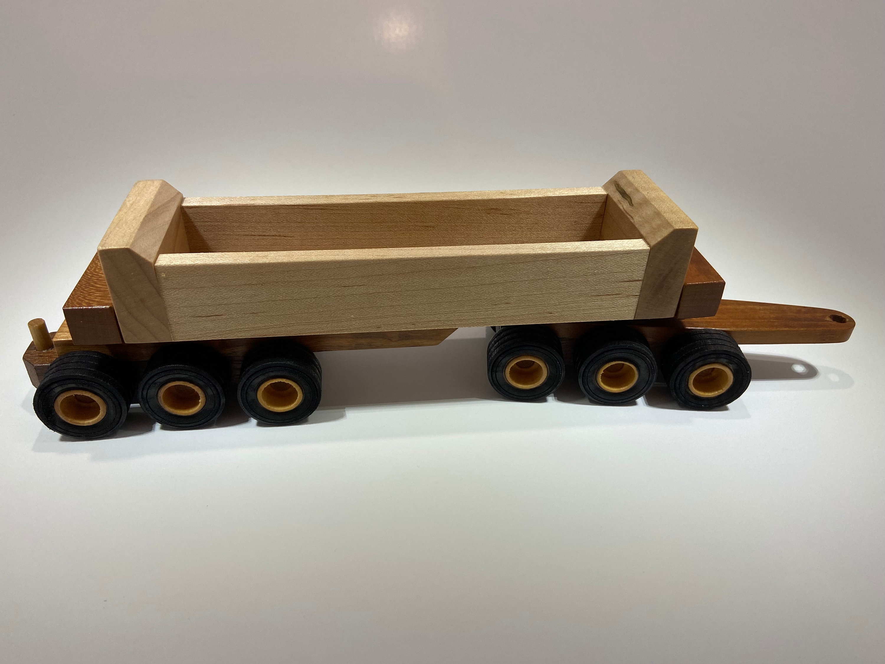 Australian Road Train Ore Tipper Truck and 3 Trailers - Custom Wooden ...