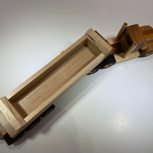 Australian Road Train Ore Tipper Truck and 3 Trailers - Custom Wooden ...