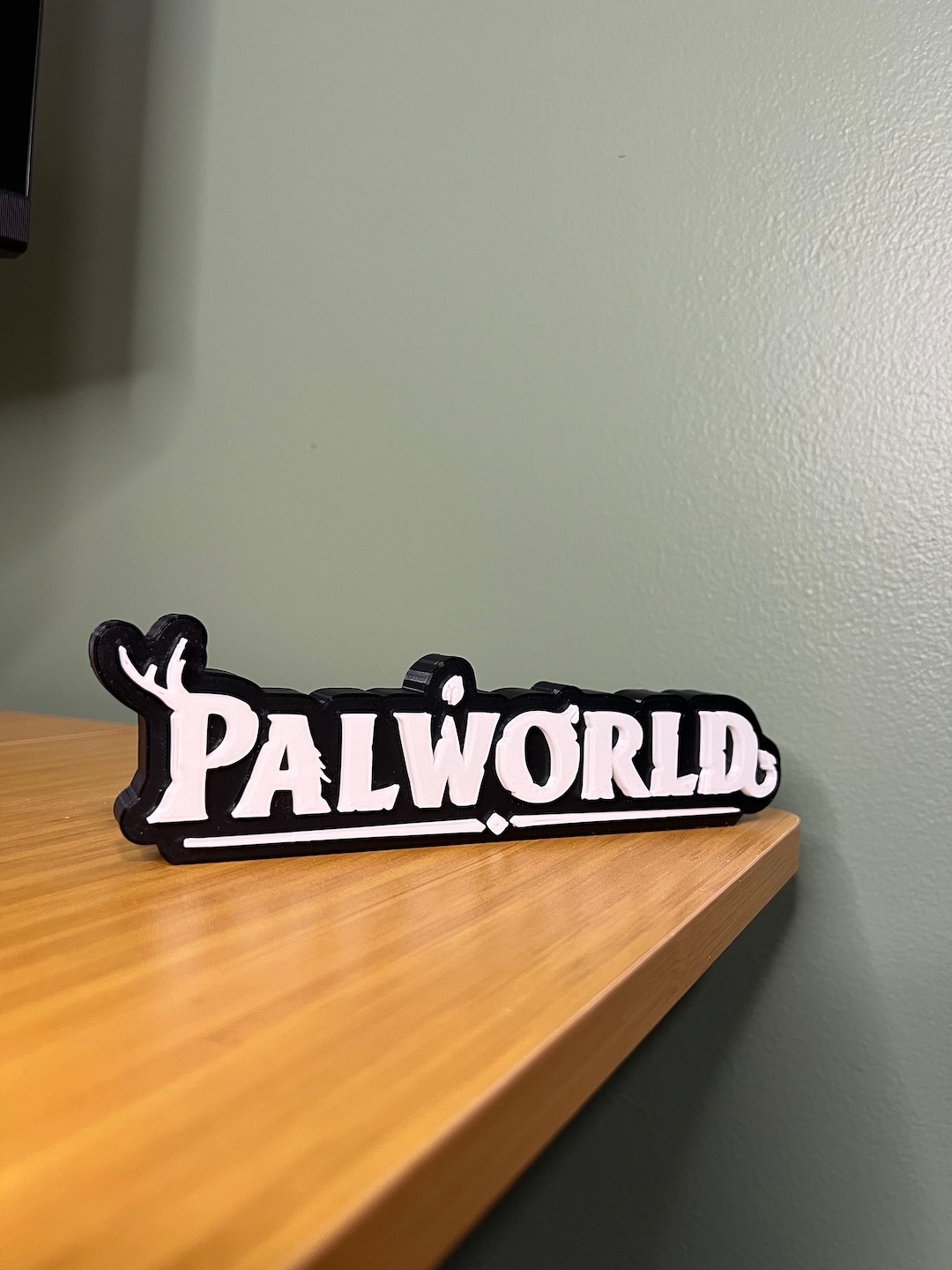 Palworld Logo Desk Stand High Quality - Etsy